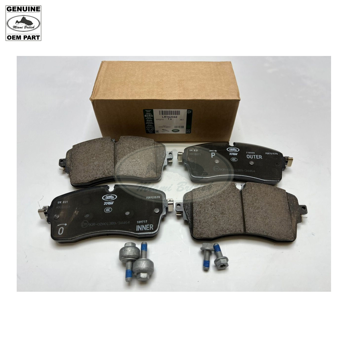 LAND ROVER FRONT BRAKE PADS RANGE RR SPORT DISCOVERY 5 LR162044 OEM | eBay