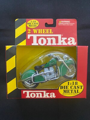 MAISTO 2-WHEELERS 1:18 DIE CAST METAL MOTORCYCLE VINTAGE INDIAN Green ...