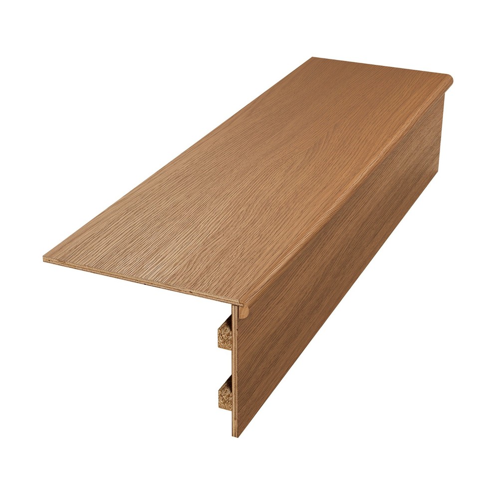 Oak Stair Cladding Treads with Reversible Risers 10 Step Kit with ...