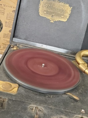 Brunswick Panatrope (Model 106) Phonograph Hand Crank Talking Machine ...