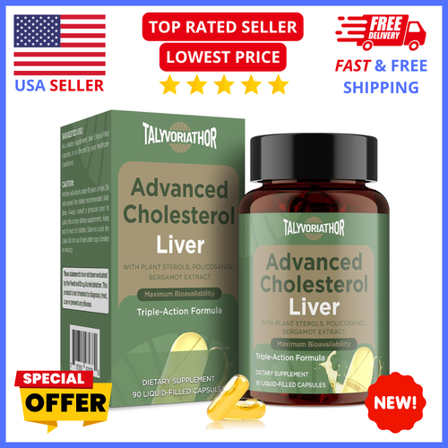 Cholesterol Support Supplement – Plant Sterols, Bergamot, Policosanol, 90 Caps | eBay