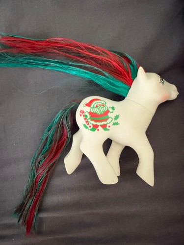 Vintage My Little Pony Merry Treat Christmas Pony 1984 Hasbro G1 Santa ...
