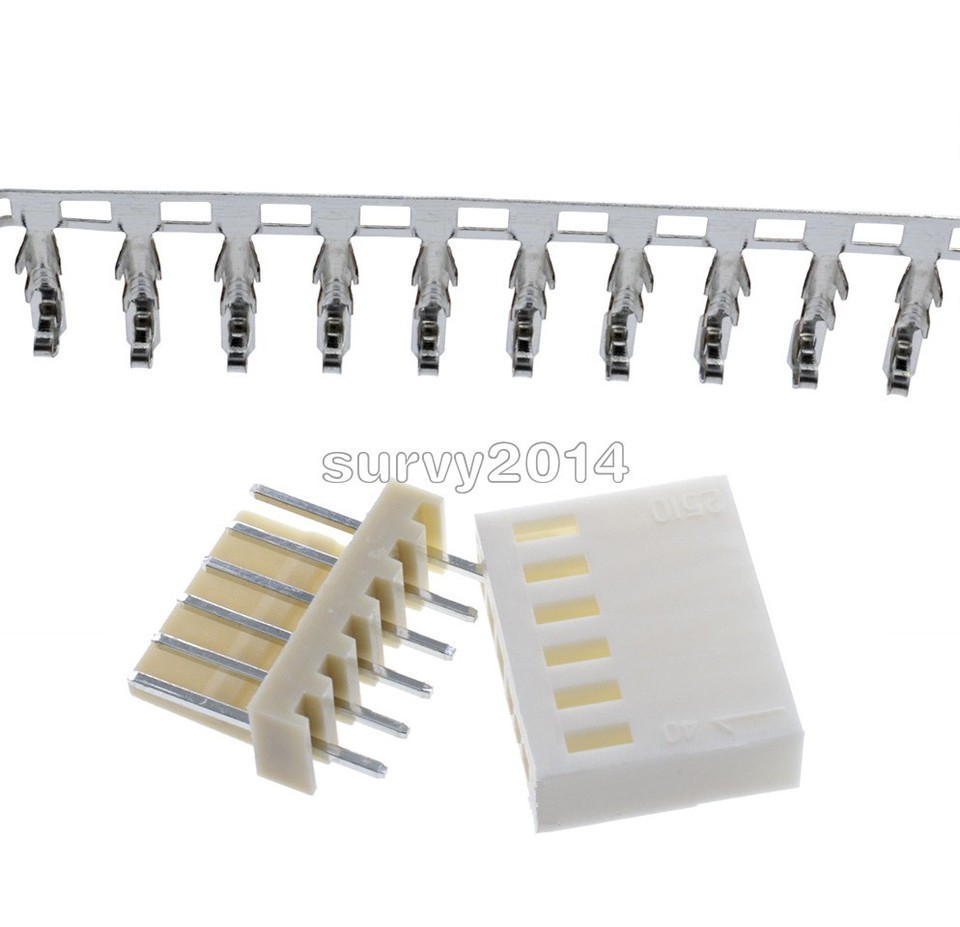10PCS KF2510-8P 2.54mm Pin Header +Terminal +8P Housing Connector Kit ...