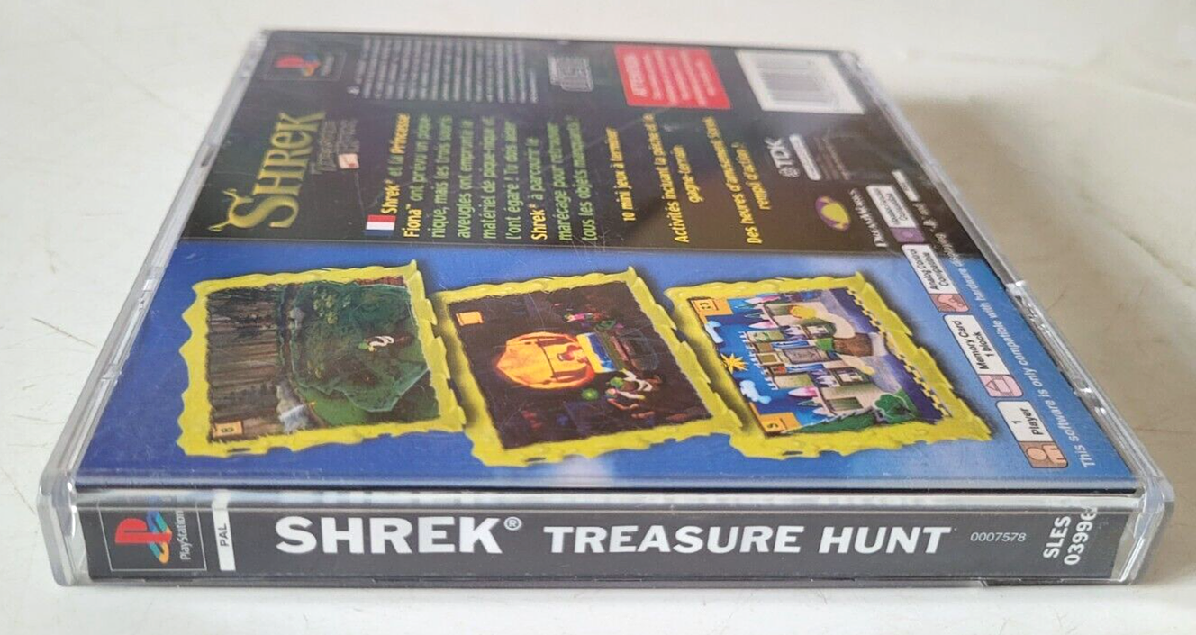 Shrek Treasure Hunt - PlayStation 1 PS1 - PAL - Complet | eBay