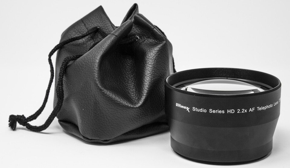 Ultimaxx 2.2x High Definition Auto Focus 62mm Telephoto Lens | eBay