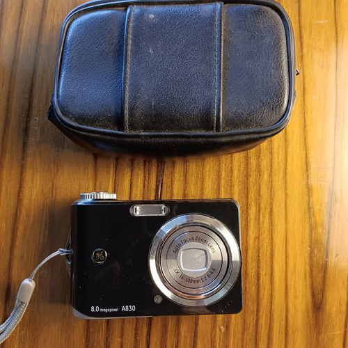 Vintage GE A830 8.0 Megapixel Digital Camera Working w/ Case | eBay