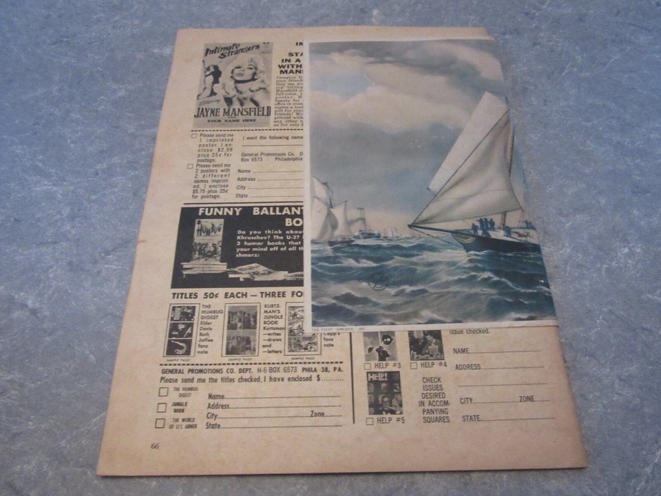 HELP Magazine, JANUARY 1961, HARVEY KURTZMAN, RAY BRADBURY, SAKI, NO ...