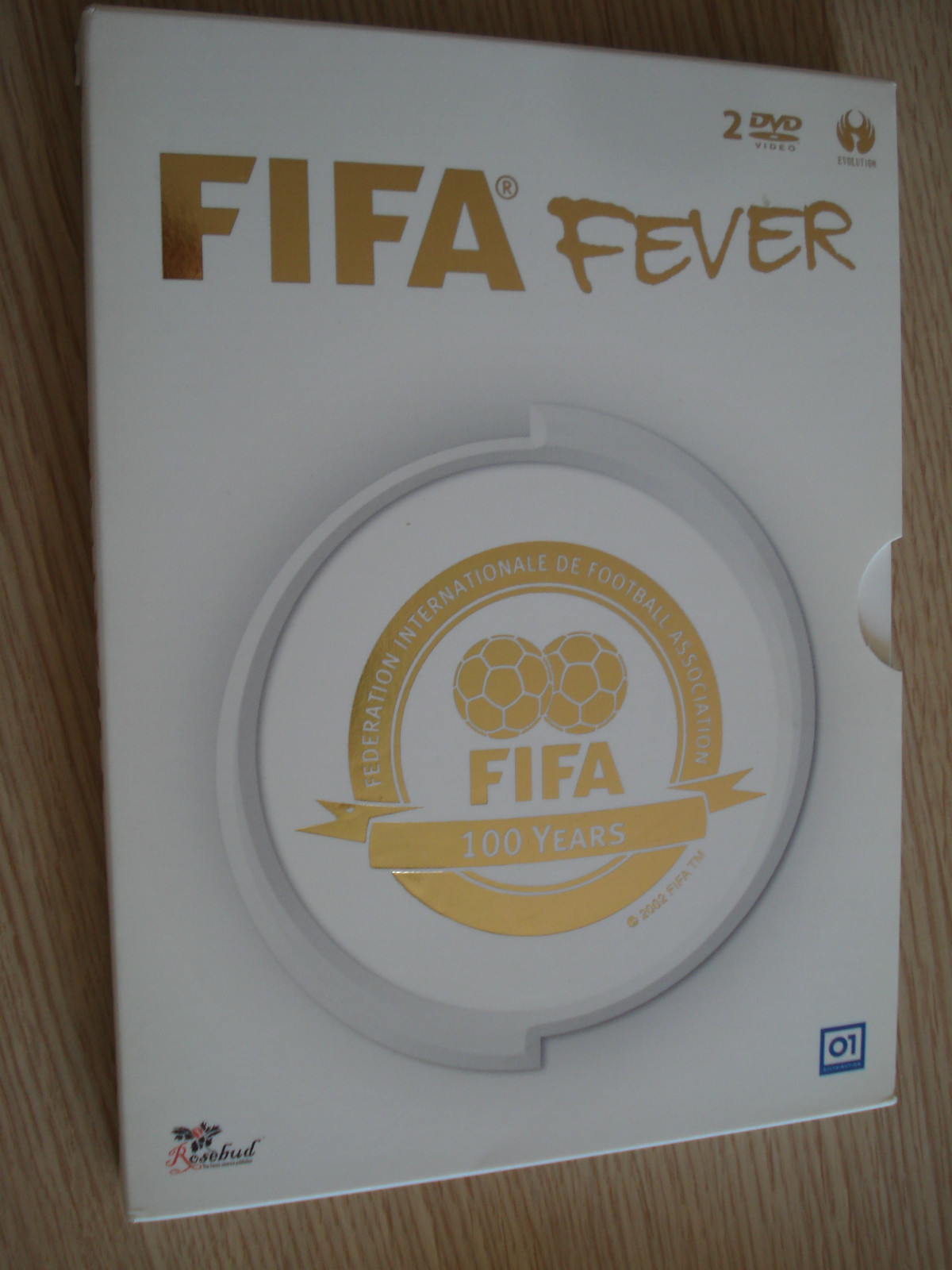 BOX 2 DVD FIFA FEVER FIFA 100 YEARS EDIZIONE SPECIALE CENTENARIO ITA ...
