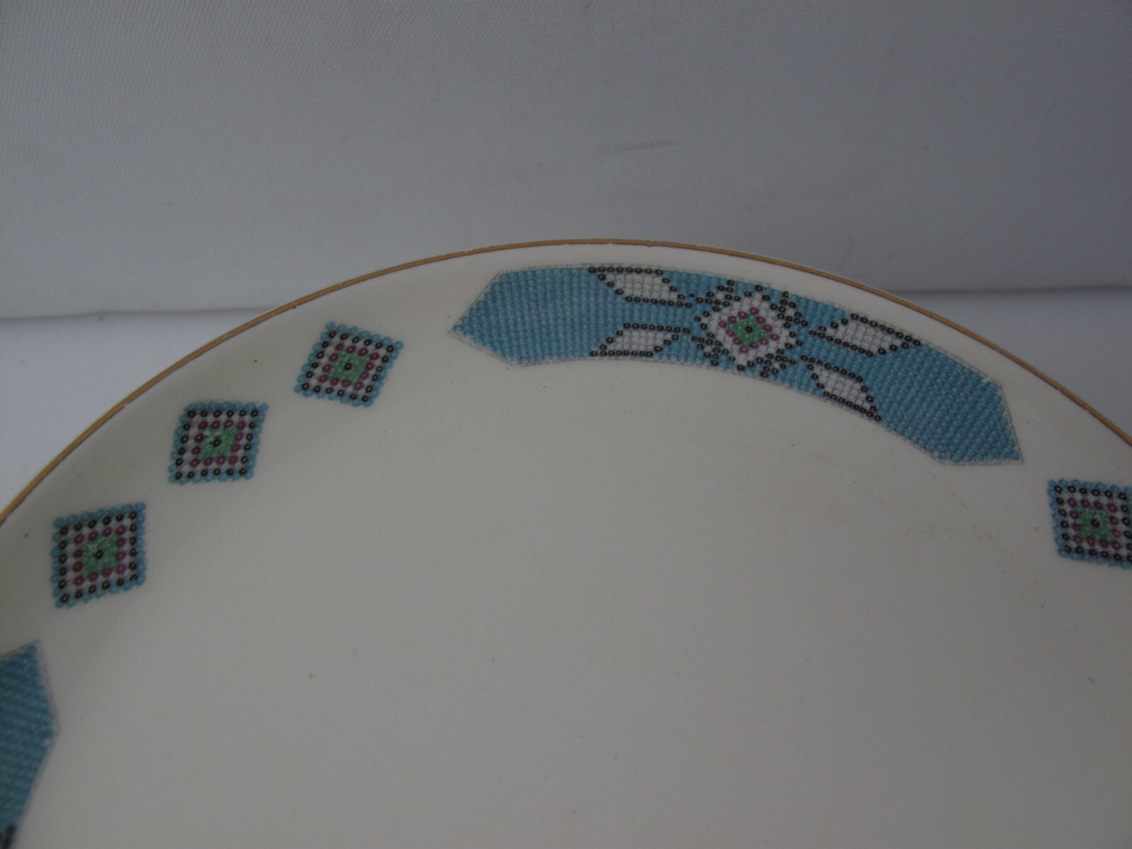 Cavitt-Shaw Division - W.S. GEORGE - CHEROKEE - (7) SALAD PLATES - 6.5 ...
