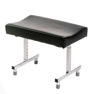 Height adjustable padded leg rest foot stool footstool mobility aid ...
