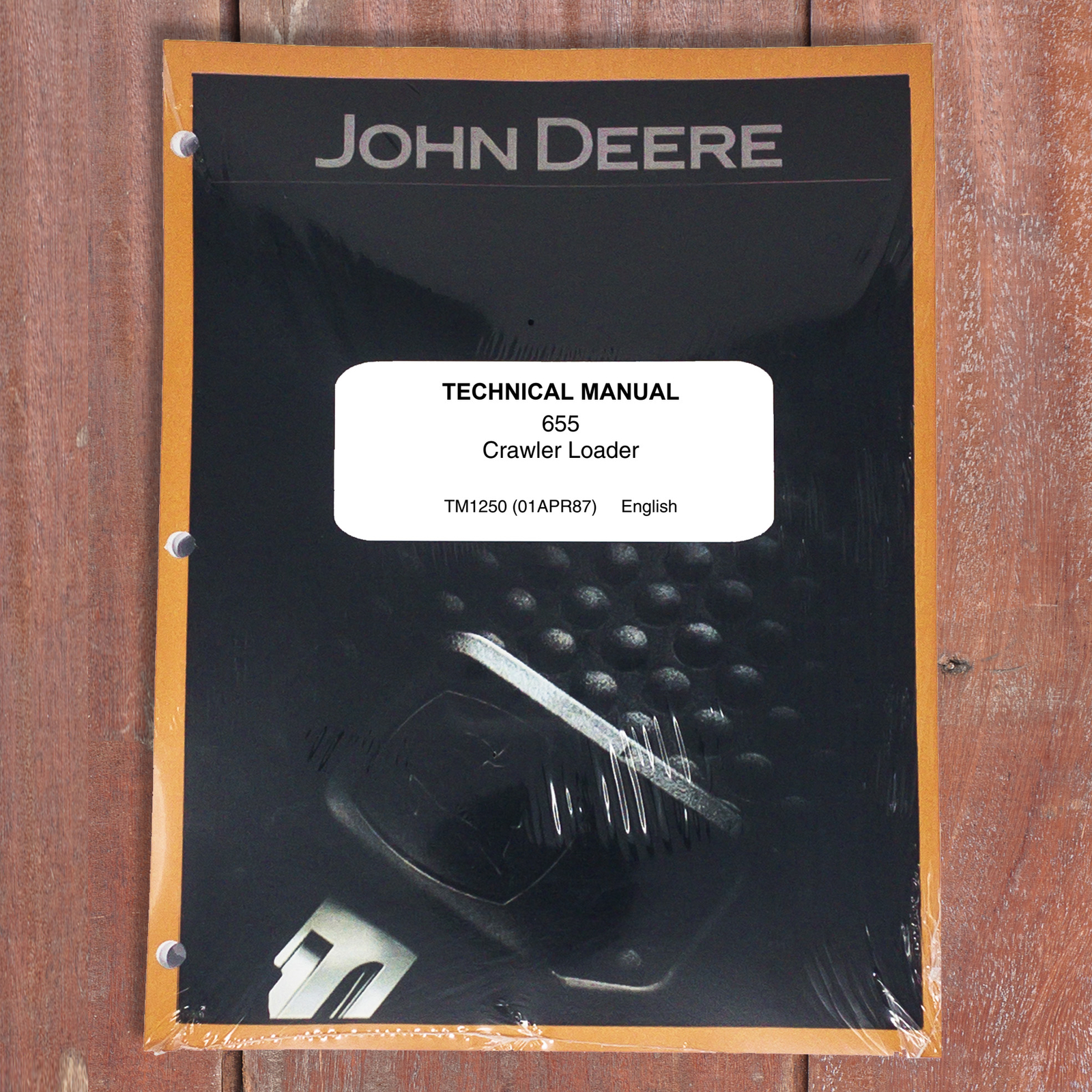 John Deere 655 Crawler Loader Technical Service Repair Manual - TM1250 ...