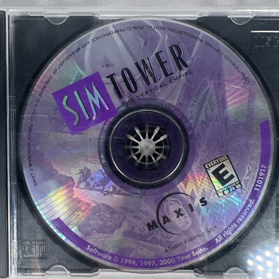 Sim Tower The Vertical Empire - PC Game - Disc Only in Case | eBay