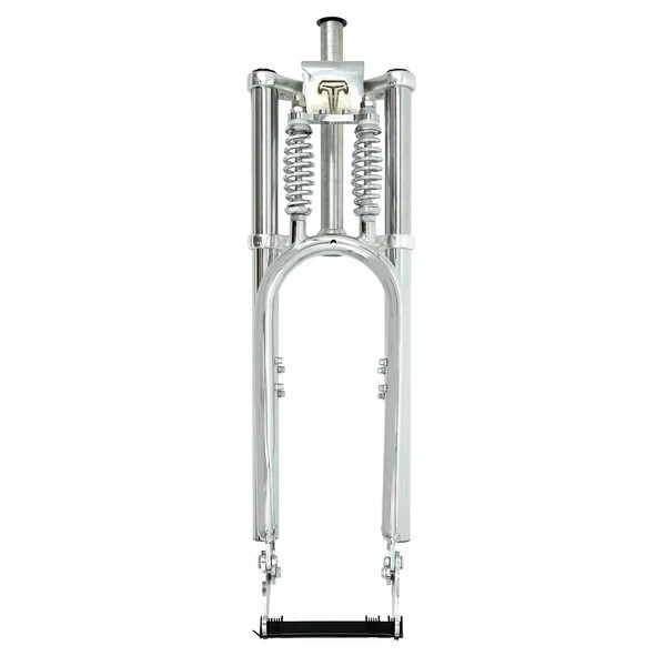 Adjustable 1-1/8" Bike Fork Dual Spring 26"-29" x 3.0 - 4.0 Fork with ...