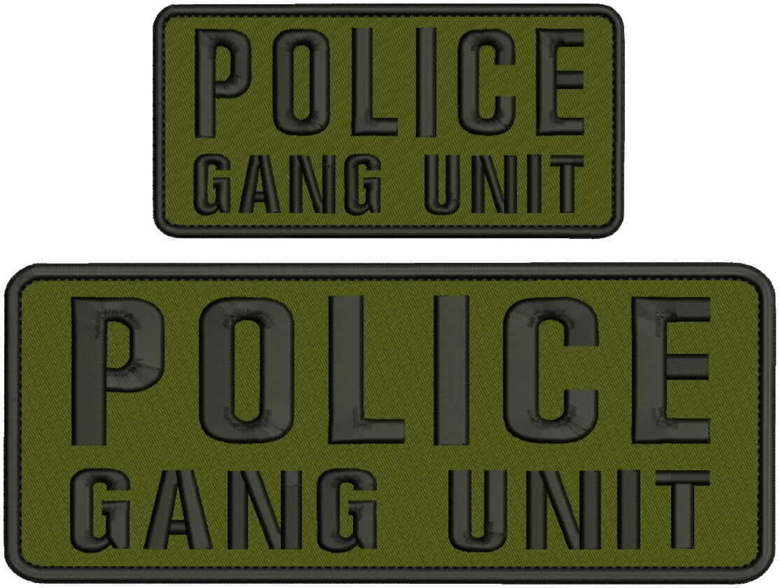 Police Gang Unit Patches Gang Enforcement | Page 1 Of 1
