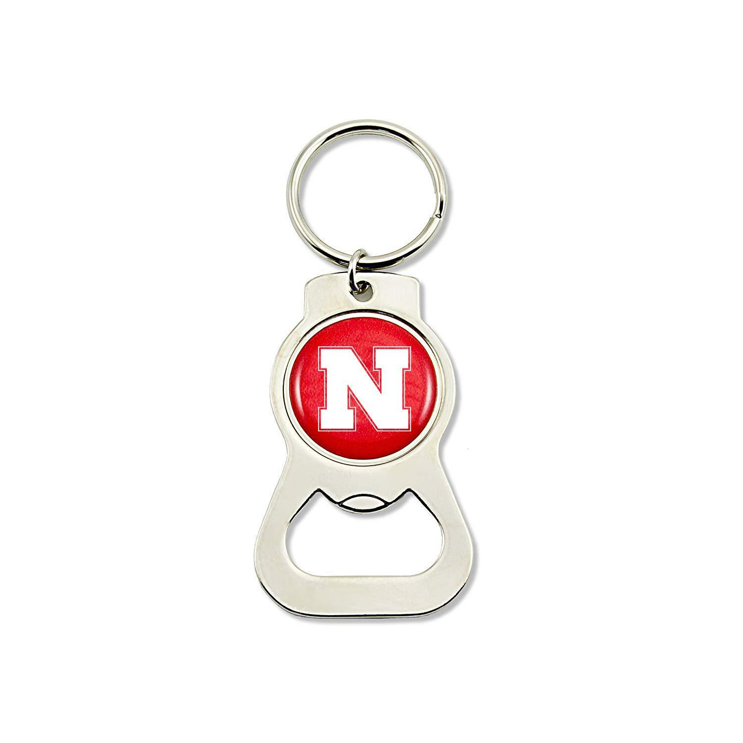 Nebraska Cornhuskers Key Chain Bottle Opener Keyring | eBay