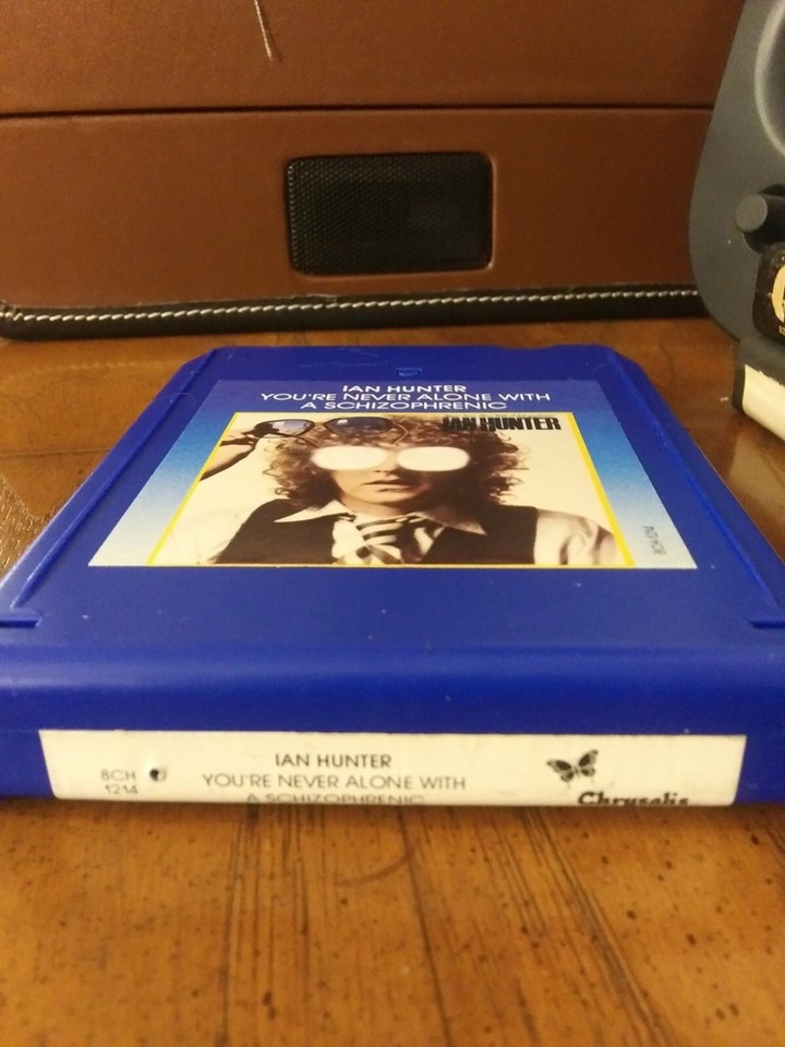 Ian Hunter "You're Never Alone With A Schizophrenic" 8 track tape new ...