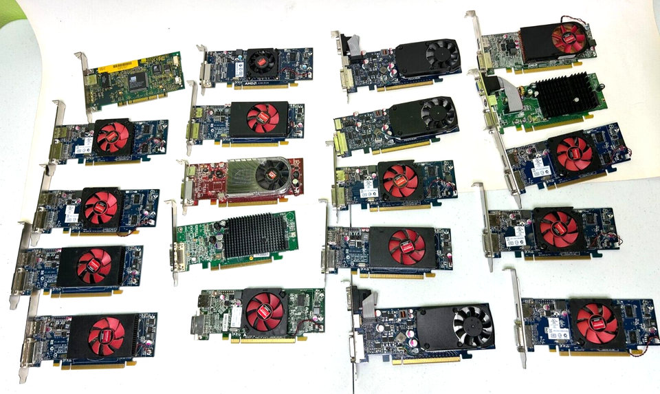 Huge Graphics Video Card Lot (45+) | AMD Ati Radeon G Logic Fire Pro ...