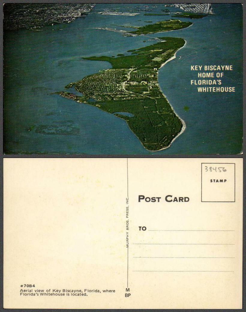 FLORIDA Key Biscayne CHROME VINTAGE POSTCARD | eBay