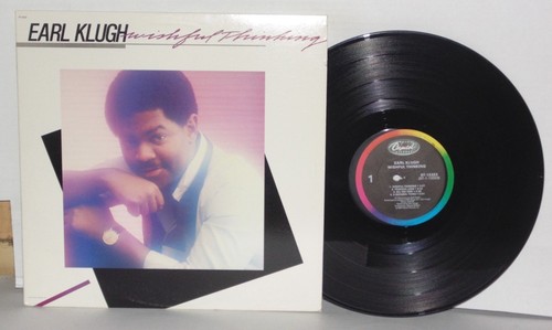 EARL KLUGH Wishful Thinking LP 1984 Capitol Records ST12323 Jazz Vinyl ...