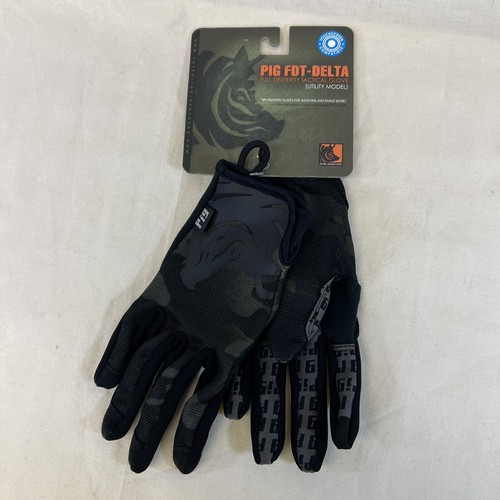 PIG FDT-Delta Utility Tactical Gloves Black Size Small Touchscreen NWT ...