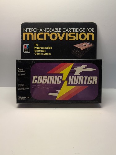 Microvision Cosmic Hunter Milton Bradley MB BRAND NEW SEALED NOS VGC ...