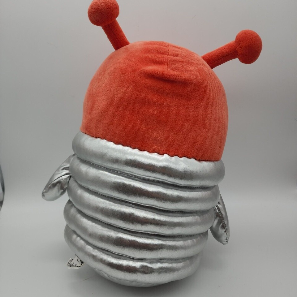 Pillowfort Alien Suit Plush 18" Figural Throw Pillow Orange Silver ...