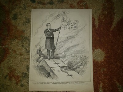 Samuel Randall Navy Political 1884 Thomas Nast Sketch HW Print RARE | eBay
