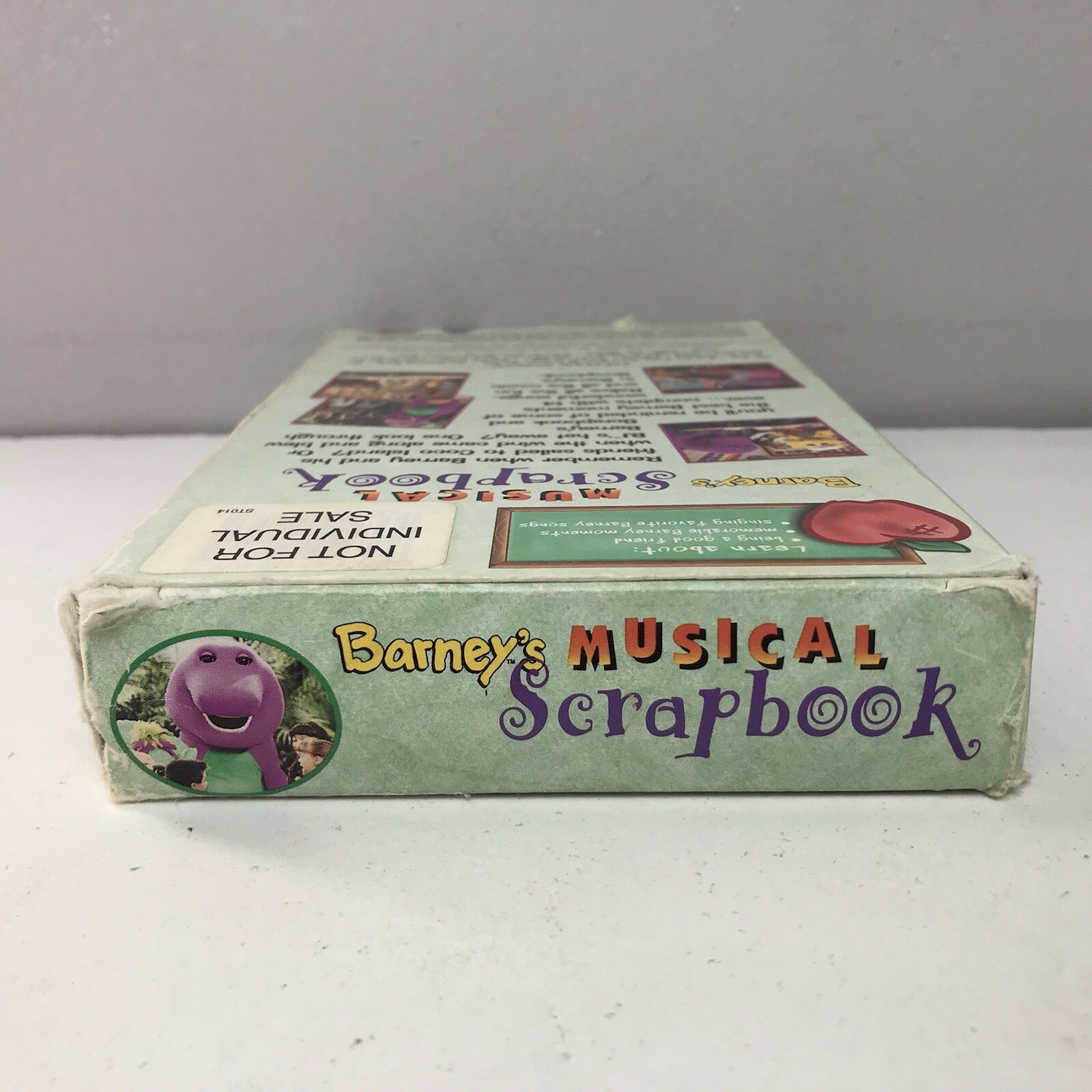 Barney Musical Scrapbook VHS Video Tape PBS Classic Promo Copy BUY 2 ...