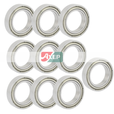 A 10PCS 6802Z 15x24x5mm Sealed Deep Groove Radial Ball Bearing | eBay