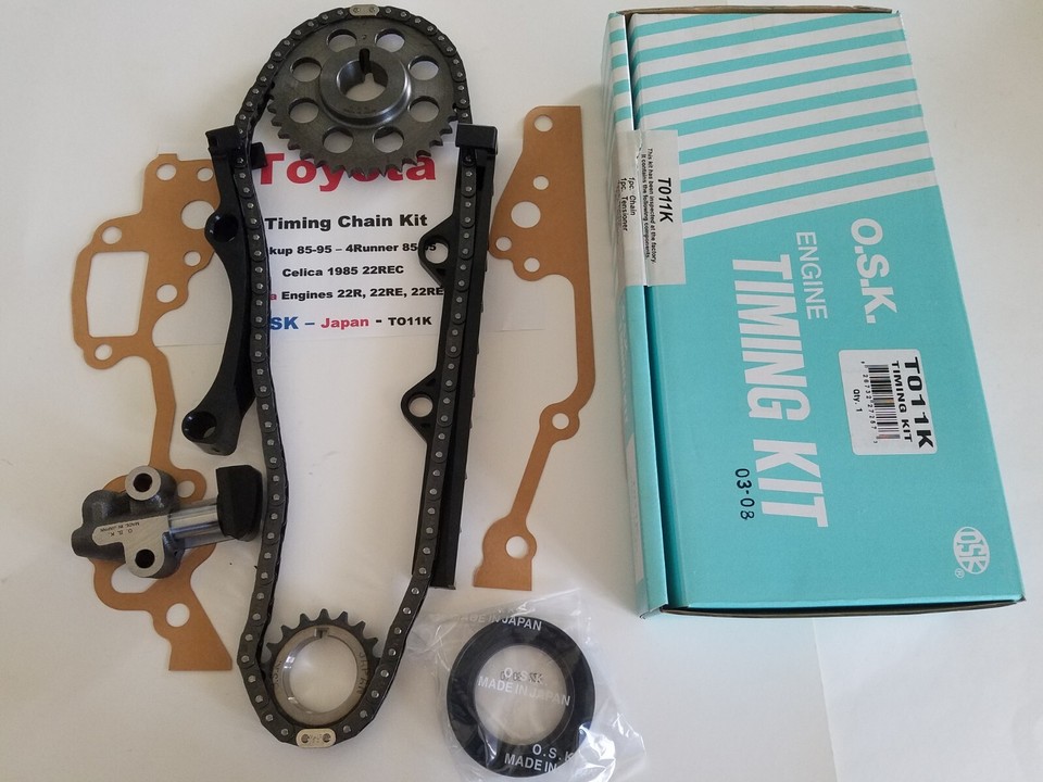 1985-1995 Toyota 2.4 22R - 22RE OSK Japan Timing Chain Kit with Gaskets ...