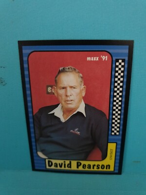 David Pearson 🏆1991 Maxx Race Cards #169 Trading Card🏆FREE POST | eBay ...