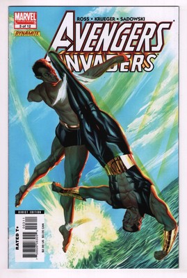 AVENGERS / INVADERS #3 ALEX ROSS (MARVEL 2008) NM | eBay