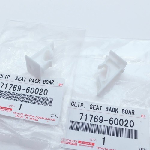 TOYOTA GENUINE LANDCRUISER HIGHLANDER LEXUS SEAT BACK BOARD CLIPS 71769 ...