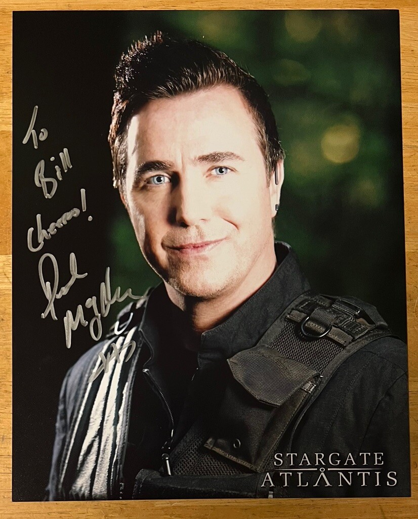 Autographed Paul McGillion Photo Stargate Atlantis Carson Beckett | eBay