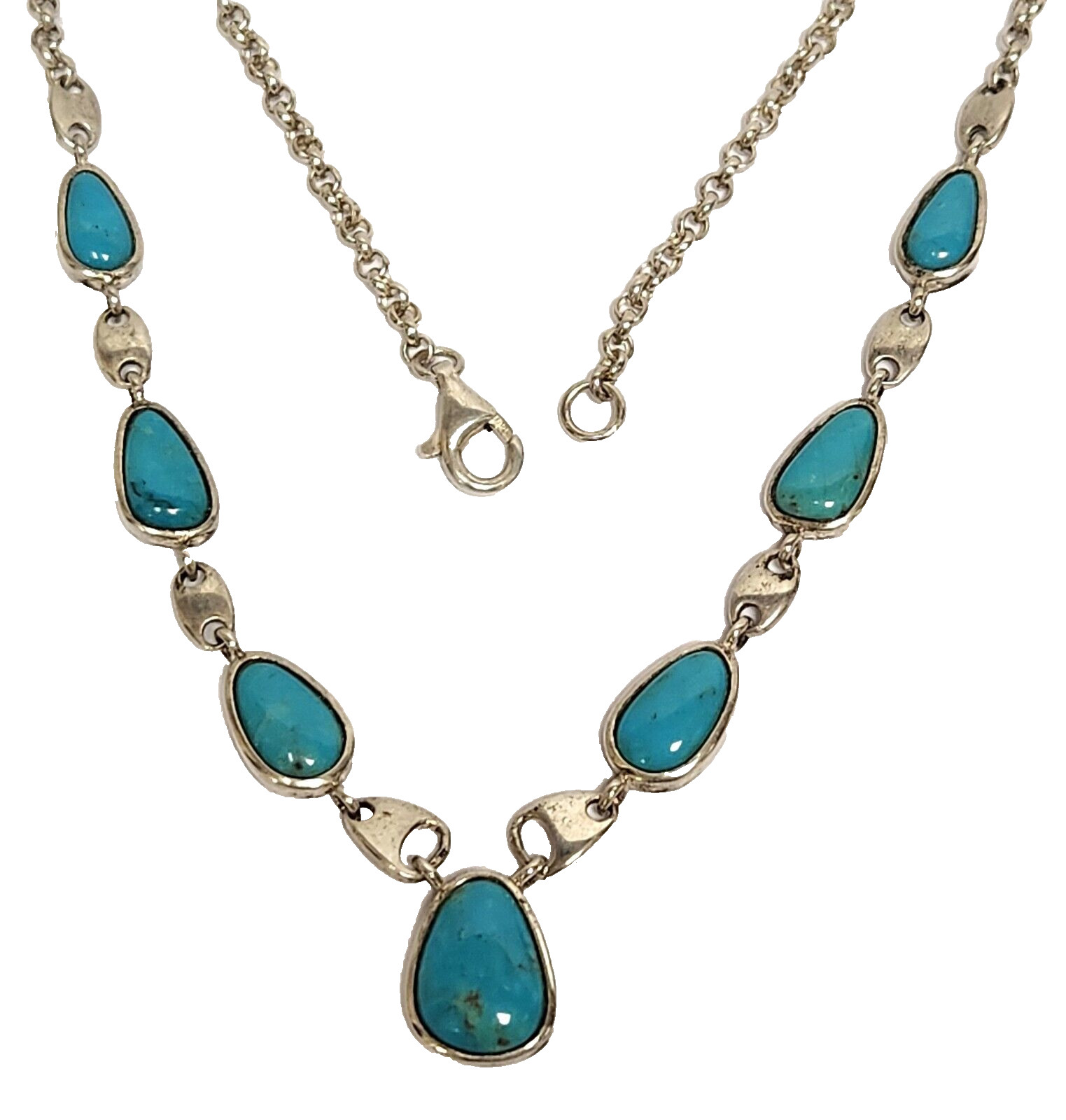 Whitney Kelly Graduated Teardrop Turquoise 925 Sterli… - Gem