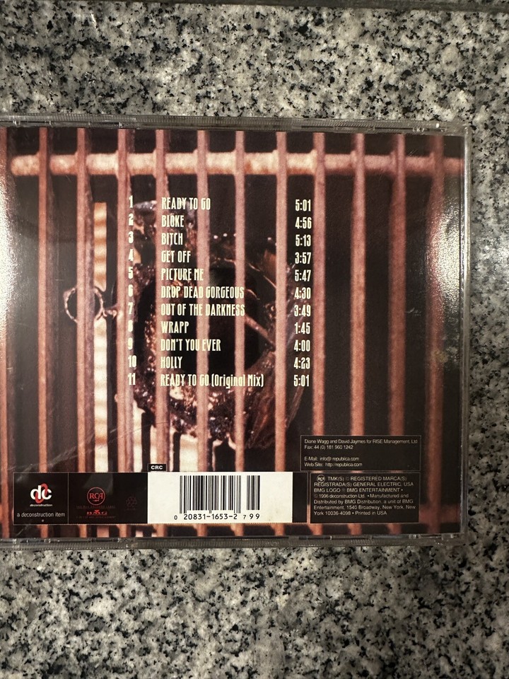 Republica by Republica (CD, Jul-1996, RCA) | eBay