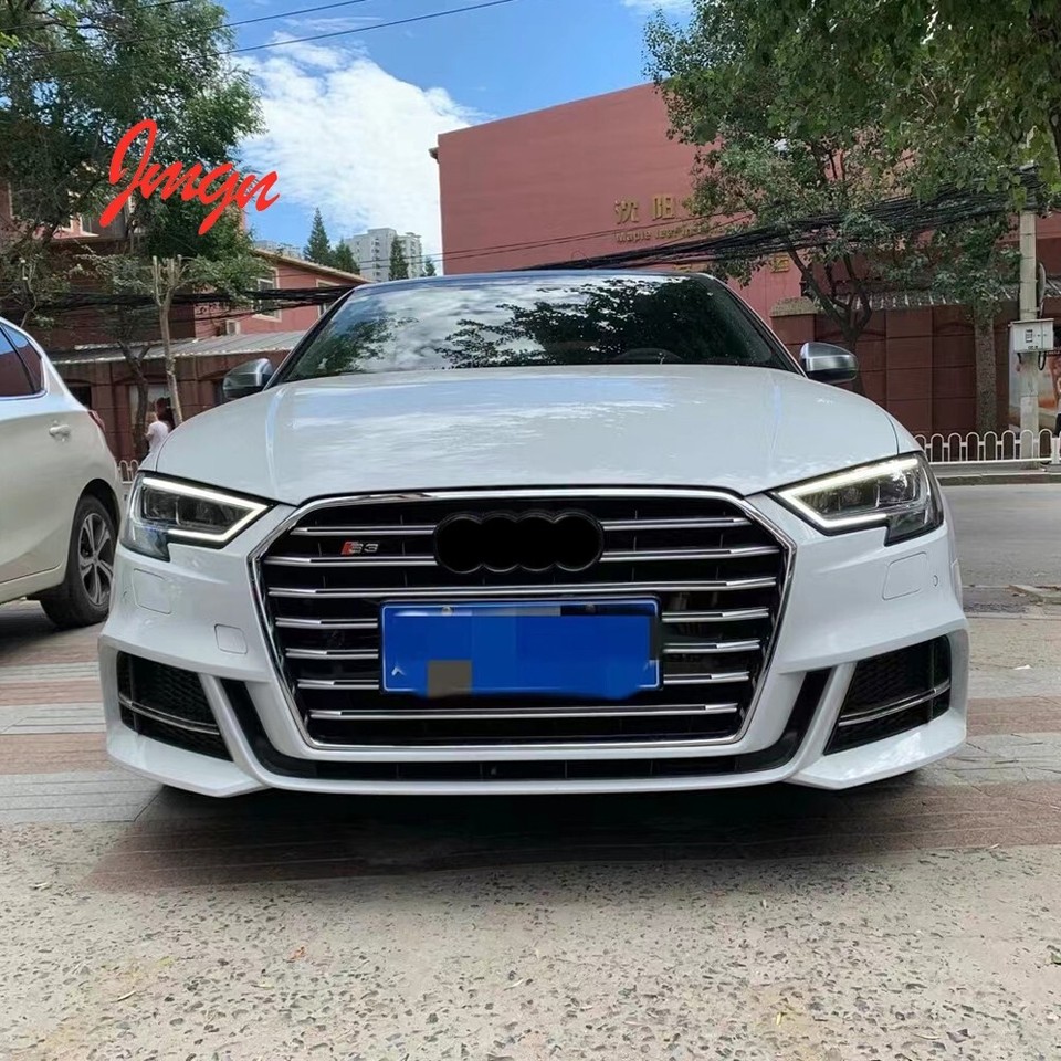 Fit Audi A3 8V Sline S3 2017-2020 Front Hood Grille Grill S3 Style ...