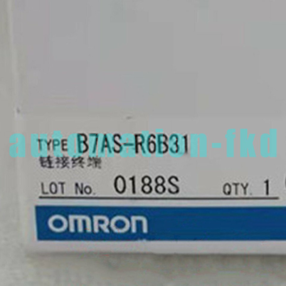 Brand New Omron B7AS-R6B31 controller terminal One year warranty #AF | eBay