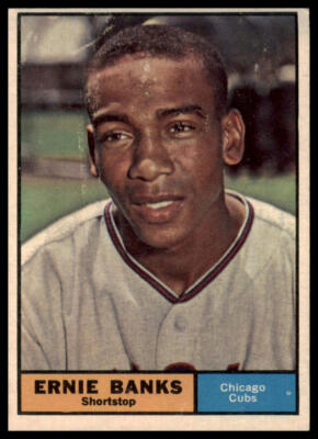 1961 Topps Ernie Banks #350 Vg Combine Shipping | eBay