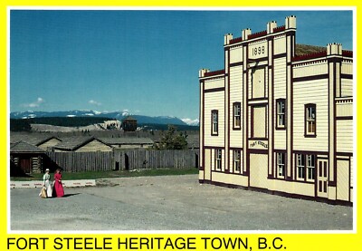 Visitors Center Fort Steele Heritage Town British Columbia Canada ...