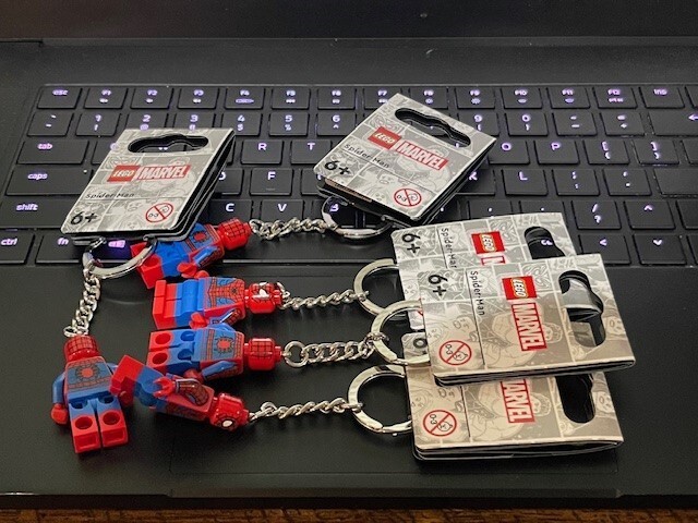 LEGO Spider-Man Key Chain brand new can ship fast as u click it | eBay