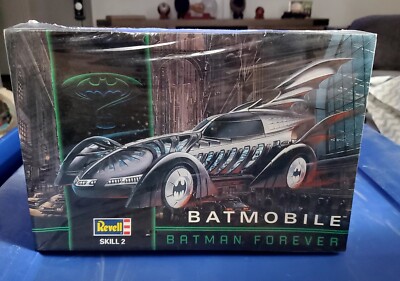 1995 Vintage Revell Model Kit Superheroes Batman Batmobile New In ...