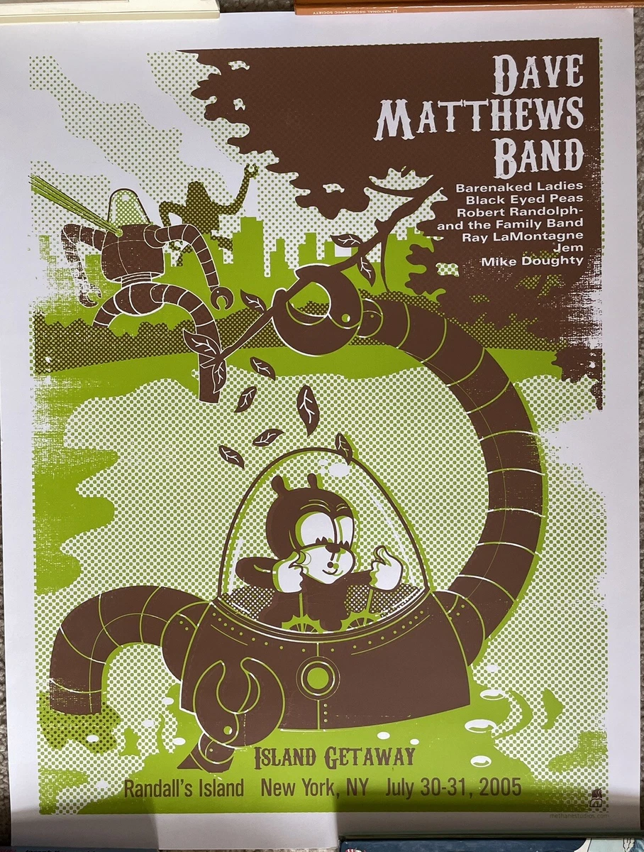 Dave Matthews Band Tour Posters
