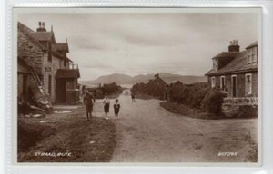 STRAAD: Isle of Bute postcard showing Post Office (C53786) | eBay