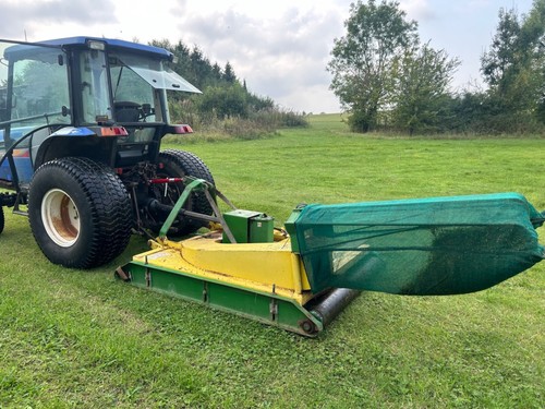 DOUBLE ROLLER MOWER COLLECTOR FOR COMPACT TRACTOR COLLECTOR | eBay UK