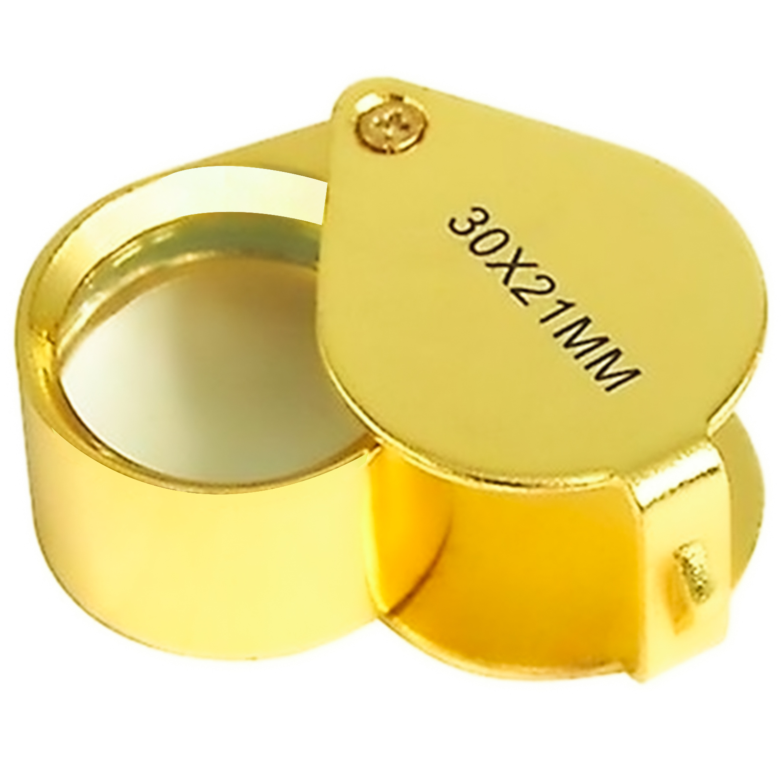 30X Jewelers Loupe Magnifying Loop Magnifier Coin Jewelry Eye Glass ...