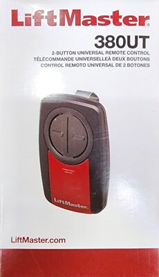 LiftMaster 380UT 2-Button Universal Remote Transmitter | eBay