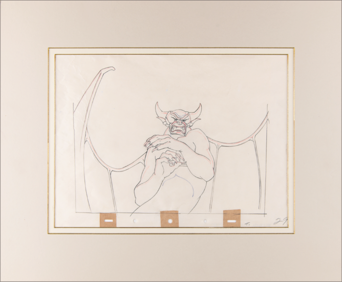 SALE! Disney Fantasia Chernabog Original Animation Production Drawing ...