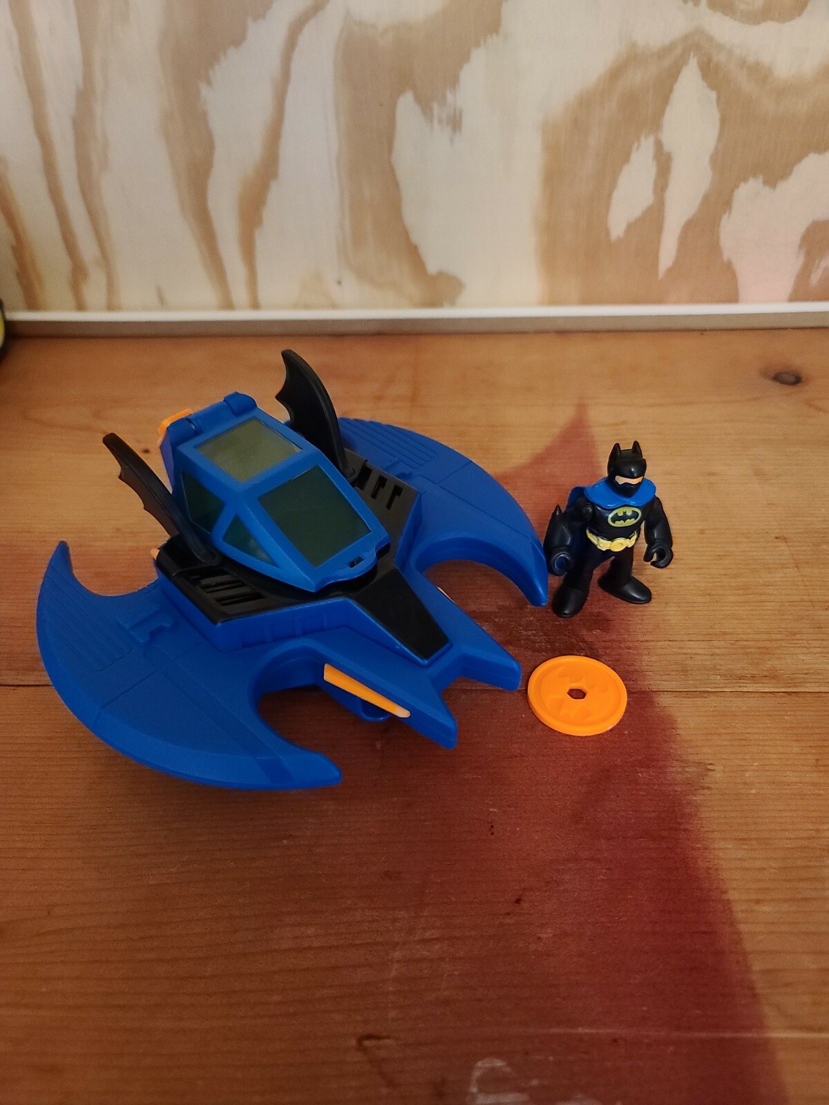 Imaginext BatWing DC Super Friends Batman 2008 Fisher-Price with Batman ...