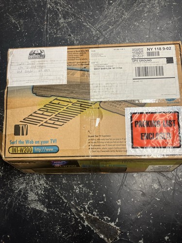 Sony Web TV Internet Terminal WebTv Plus model INT-W200 w Remote | eBay